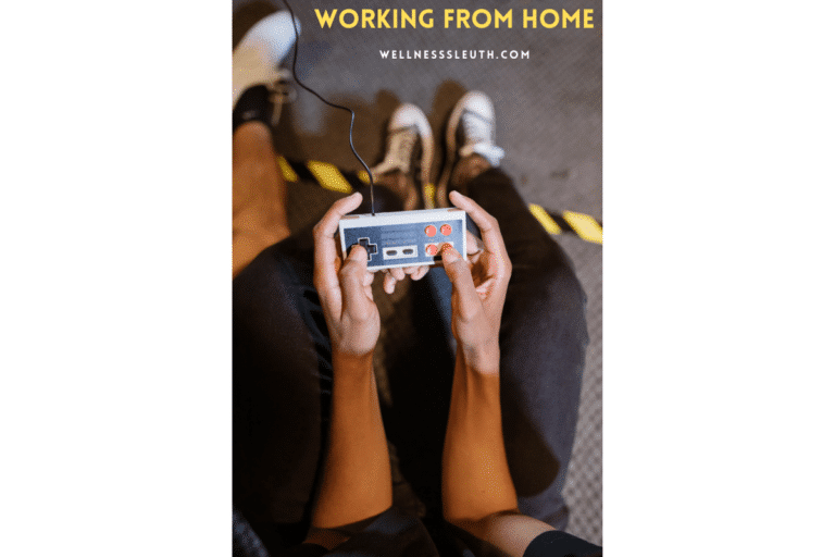 Working from home - wellnesssleuth