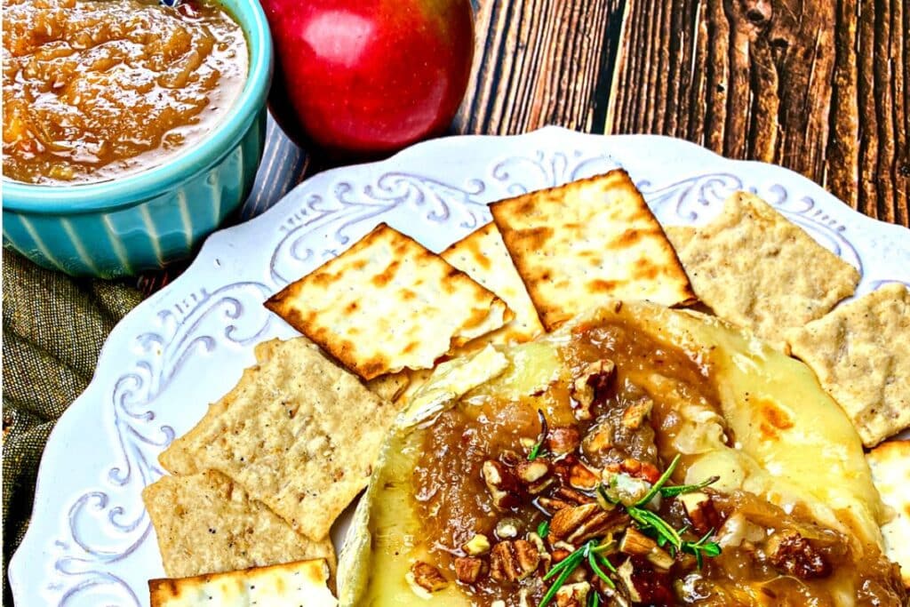 Instant Pot Brie & Apple Appetizer Recipe - wellnesssleuth