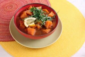 Instant Pot® Sweet Potato Vegetable Soup - wellnesssleuth