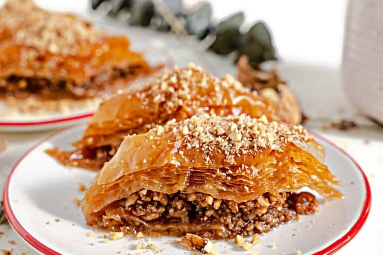 Flaky Honey Walnut Baklava - wellnesssleuth