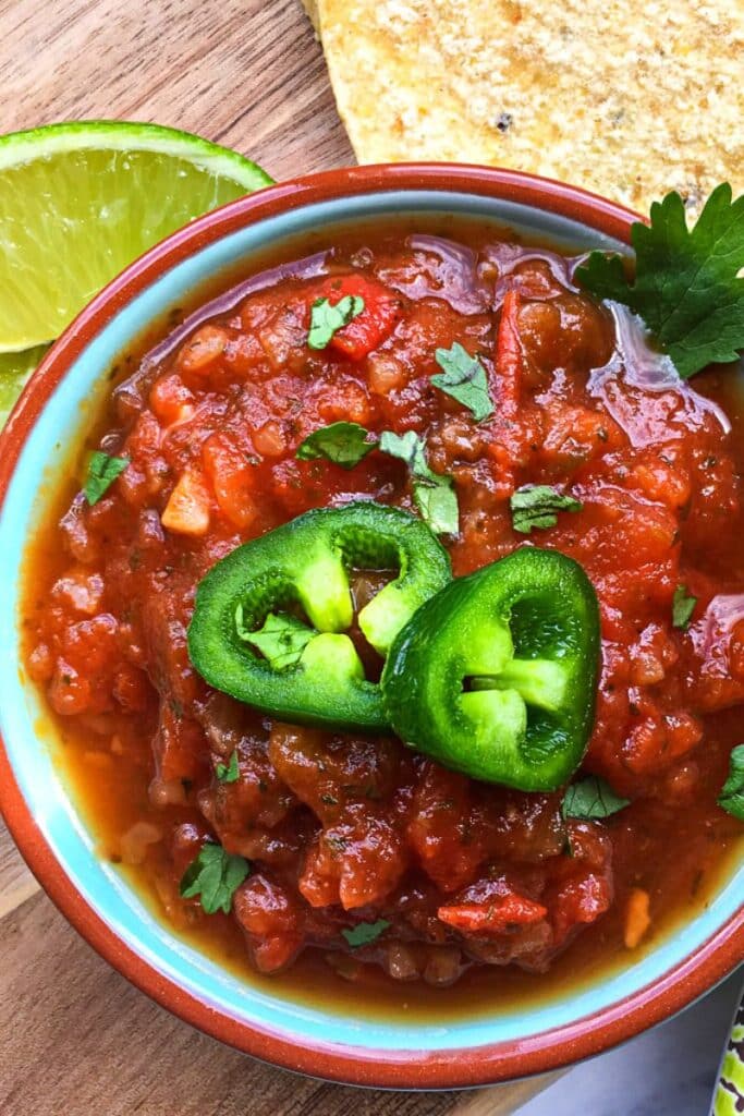 Quick & Easy Spicy Salsa - wellnesssleuth