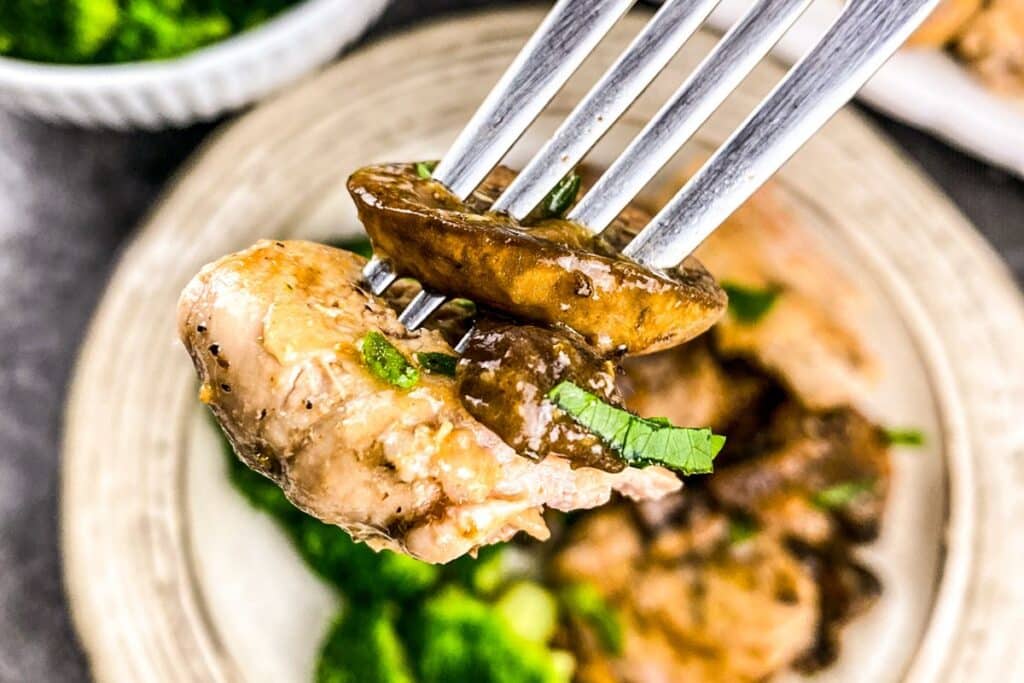 Pork Scallopini with Mushroom Gravy - wellnesssleuth