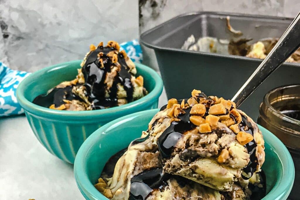 No-Churn Chocolate Toffee Ice Cream - wellnesssleuth
