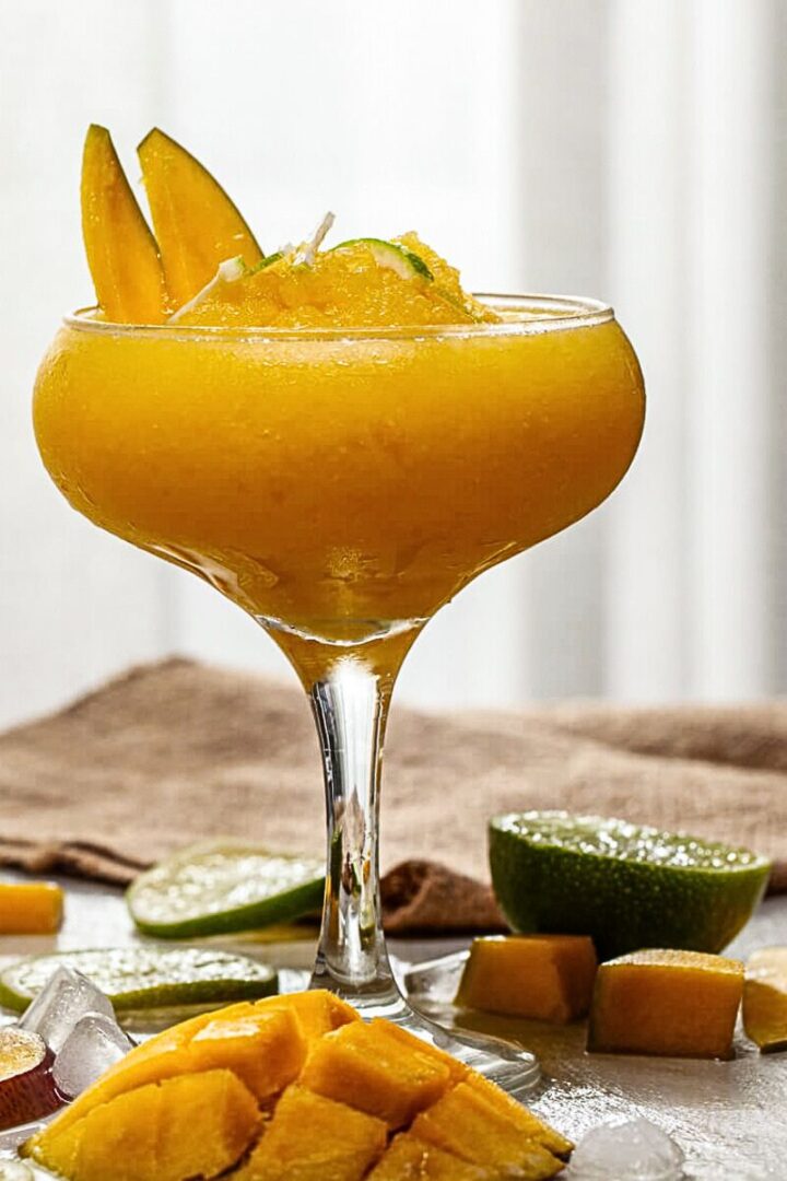 Indulge in the Tropical Magic: Mango Coconut Daiquiri - A Taste of ...
