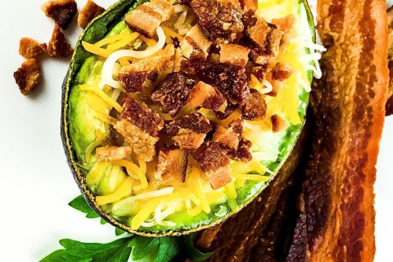 Loaded Avocado Baked Eggs Recipe!" - wellnesssleuth