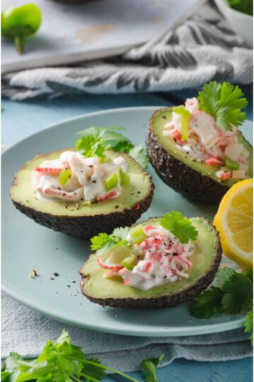 Healthy Avocado and Crab Meat - wellnesssleuth