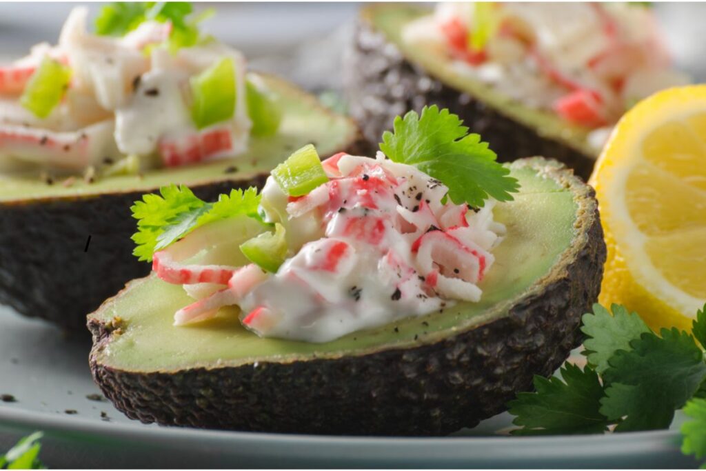 Healthy Avocado and Crab Meat - wellnesssleuth