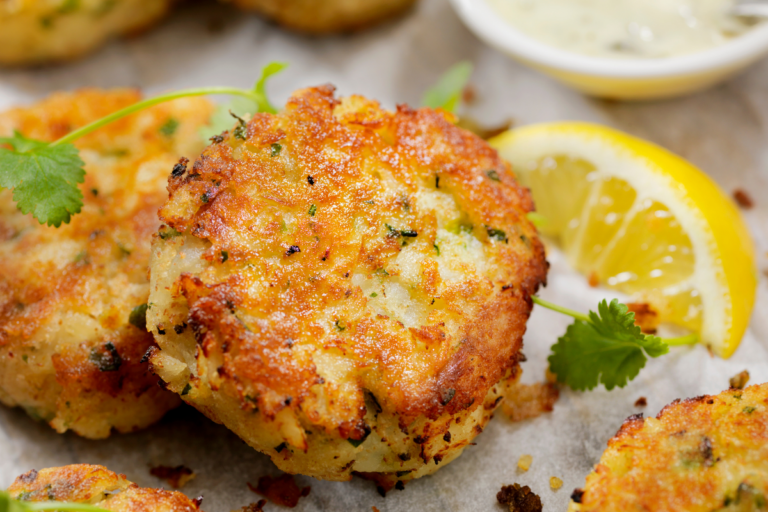 Crispy Golden Fish Cakes - wellnesssleuth
