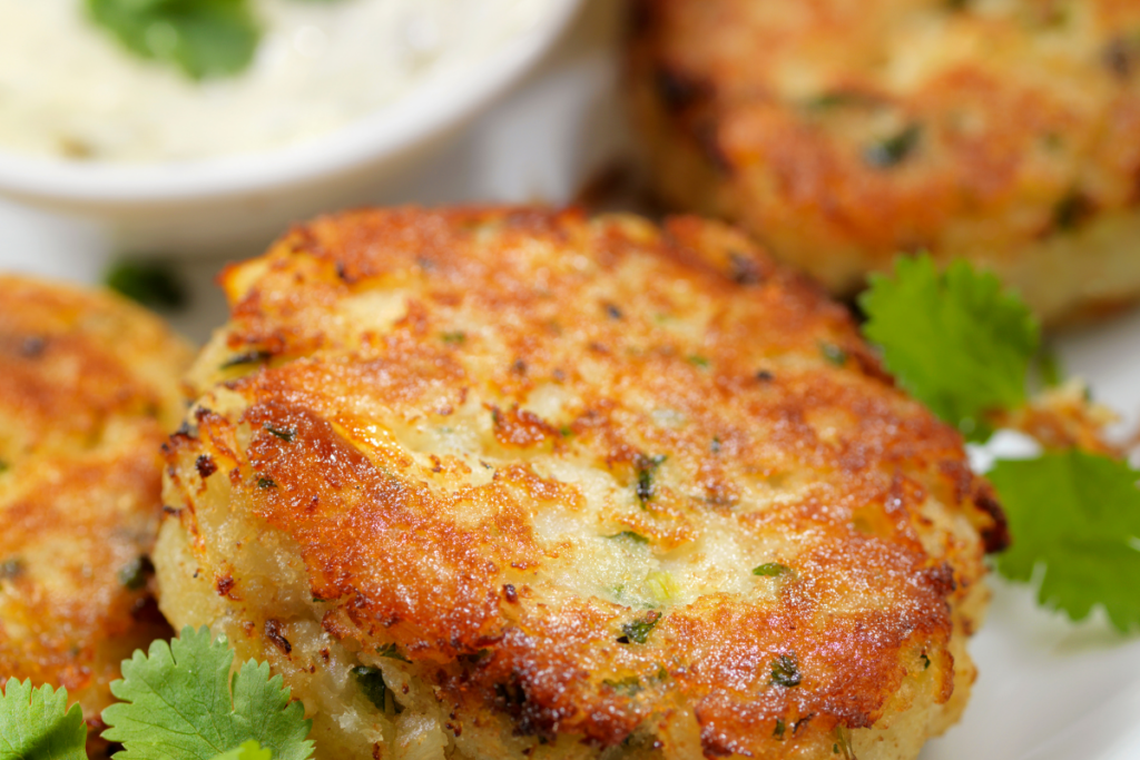 Crispy Golden Fish Cakes - wellnesssleuth
