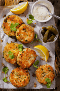 Crispy Golden Fish Cakes - wellnesssleuth