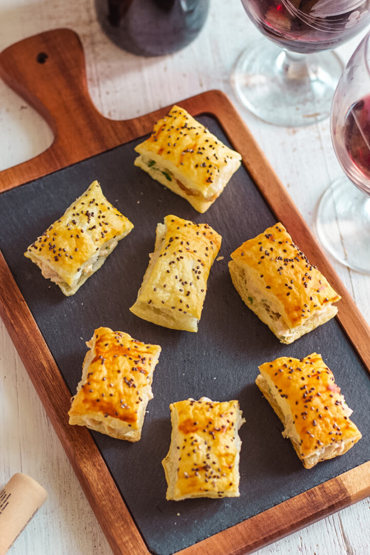 Irresistible Mini Chicken Puff Pastry Appetizers - wellnesssleuth