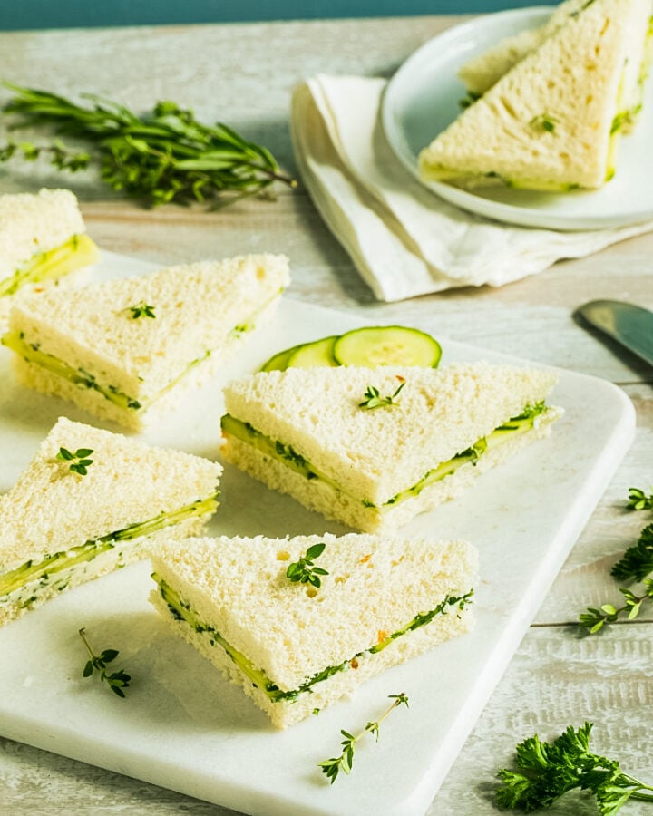 Classic Cucumber Tea Sandwiches Recipe (Easy & Delicious!) - wellnesssleuth