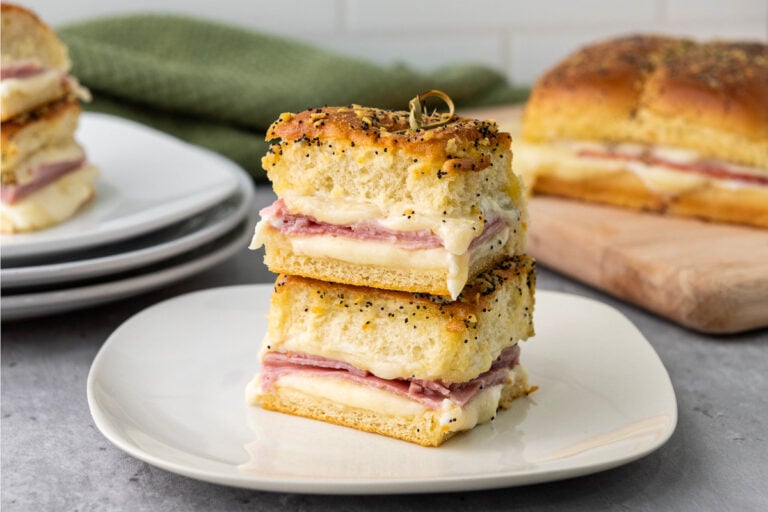 Ham and Cheese Sliders Recipe | Easy Baked Party Sandwiches ...